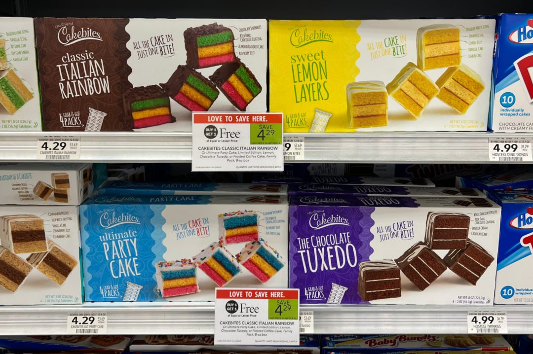 Cakebites Are As Low As $1.15 Per Box At Publix - iHeartPublix