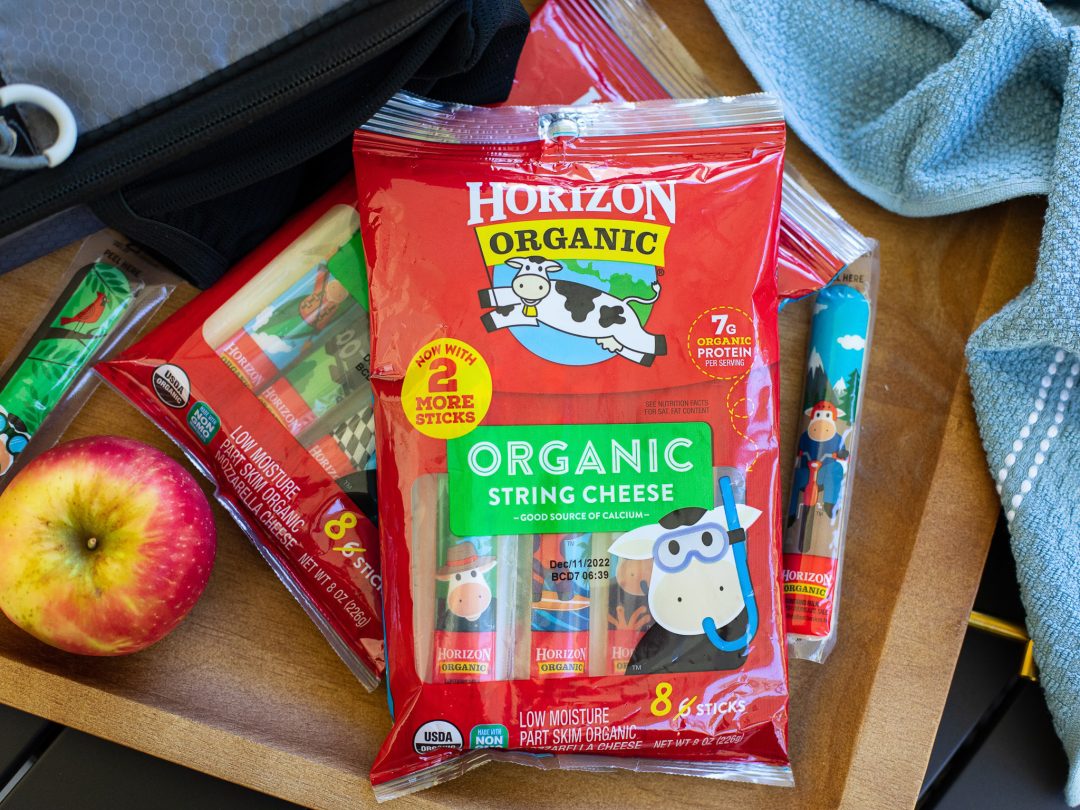 Grab Horizon Organic String Cheese For Those Lunch Boxes – Now 8 Sticks ...