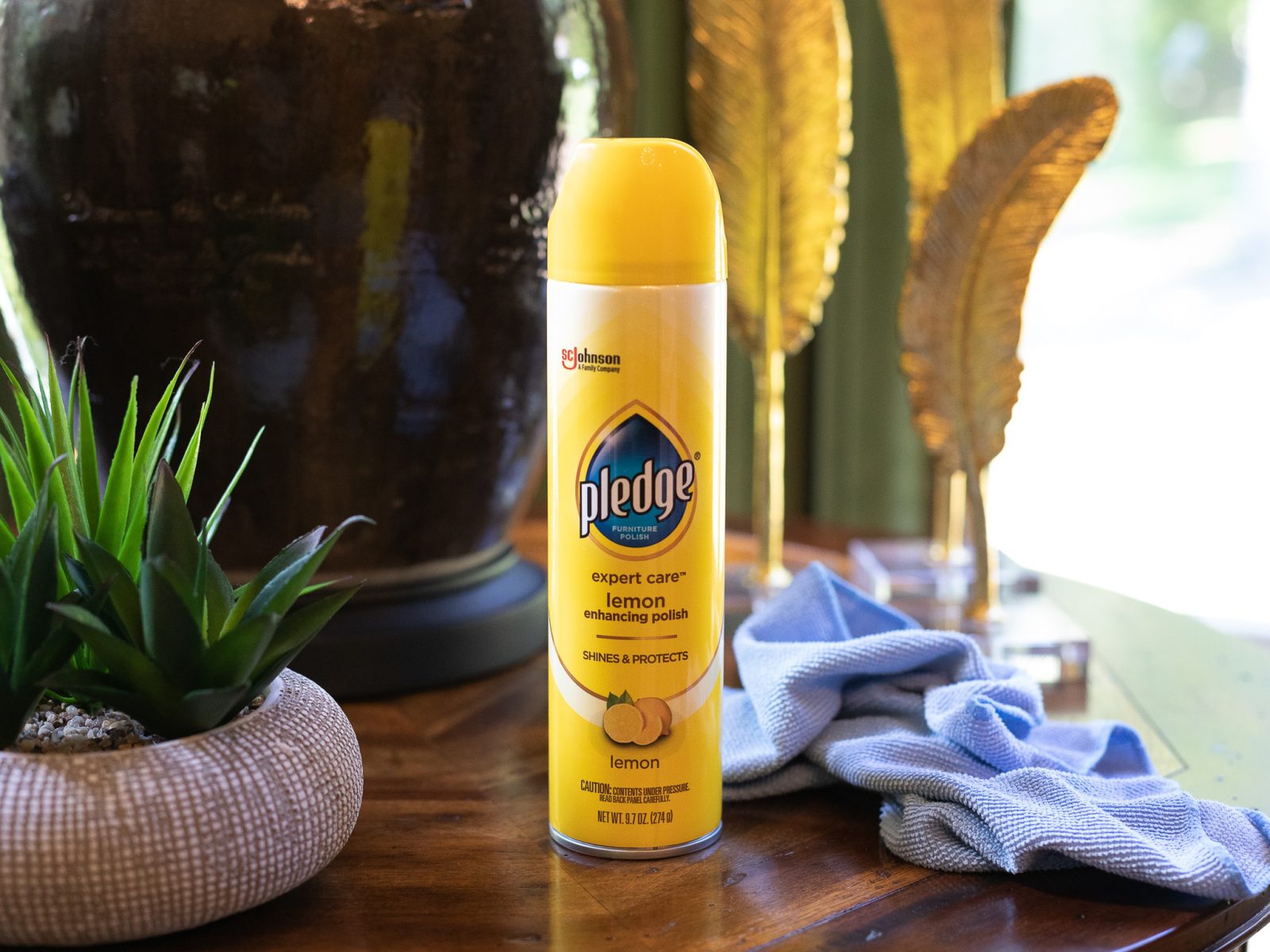 Shine & Protect Your Surfaces With Pledge® Enhancing Polish – HAVE A ...