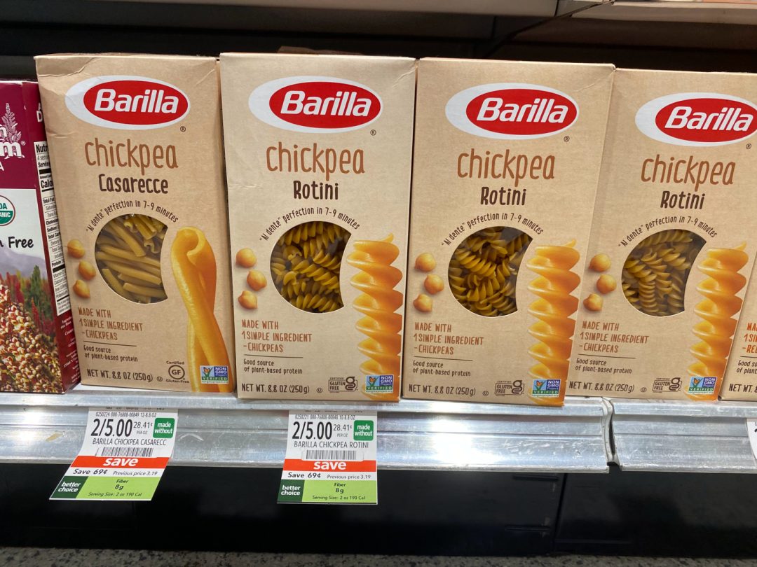 Barilla Red Lentil or Chickpea Pasta Just $1 At Publix - iHeartPublix
