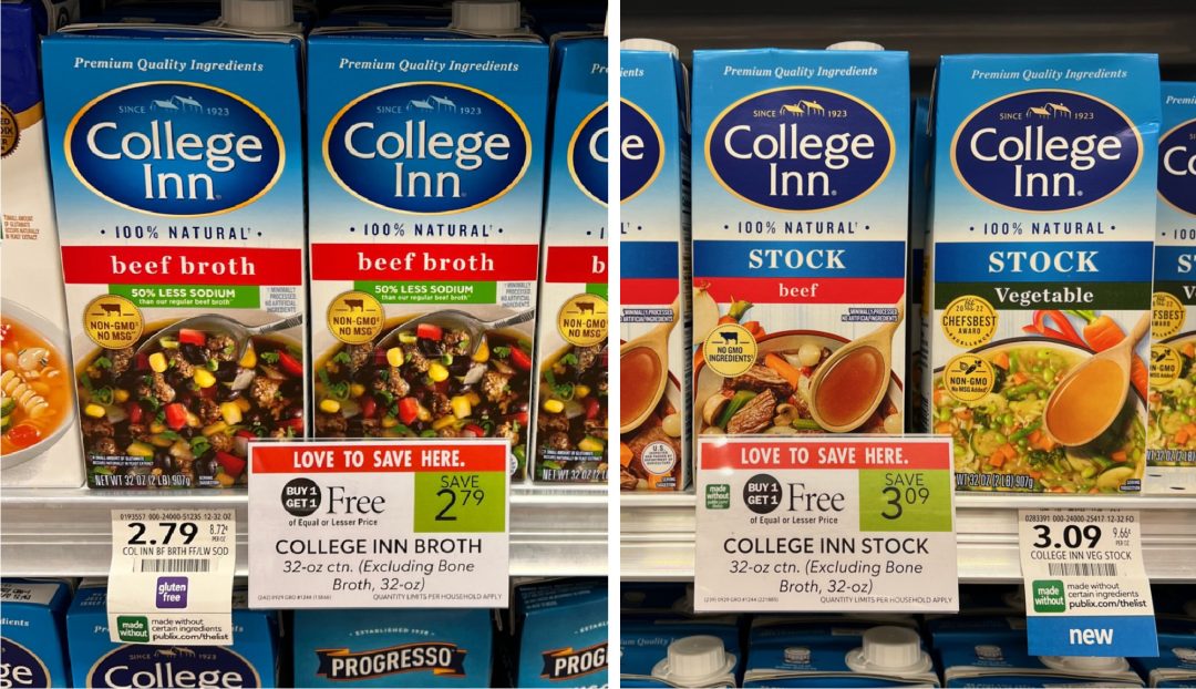 Great Deals on College Inn Stock & Broth – As Low As $1.15 Per Carton ...