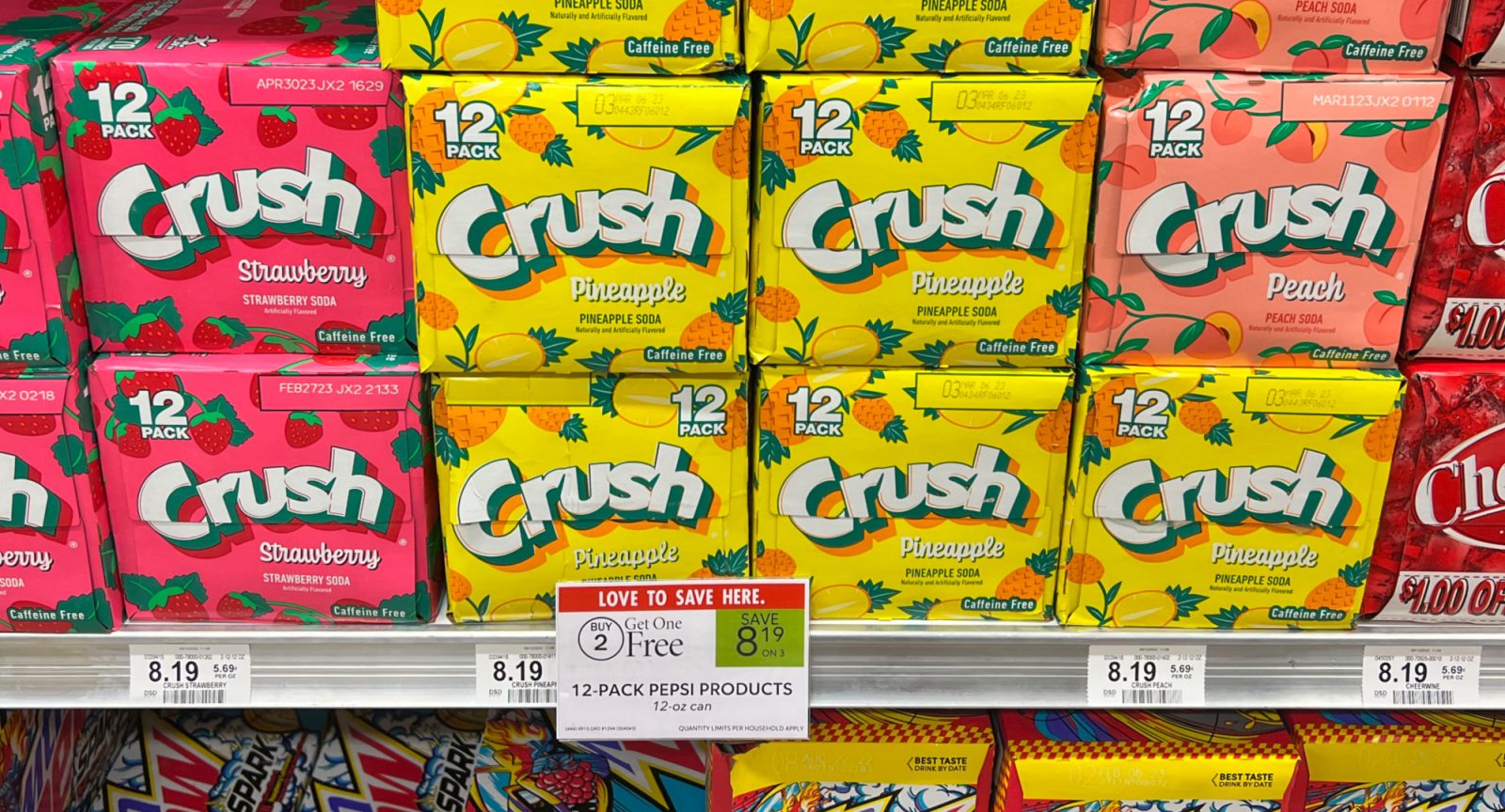 Crush Soda As Low As $4.79 Per 12-Pack (Regular Price $8.19) - iHeartPublix
