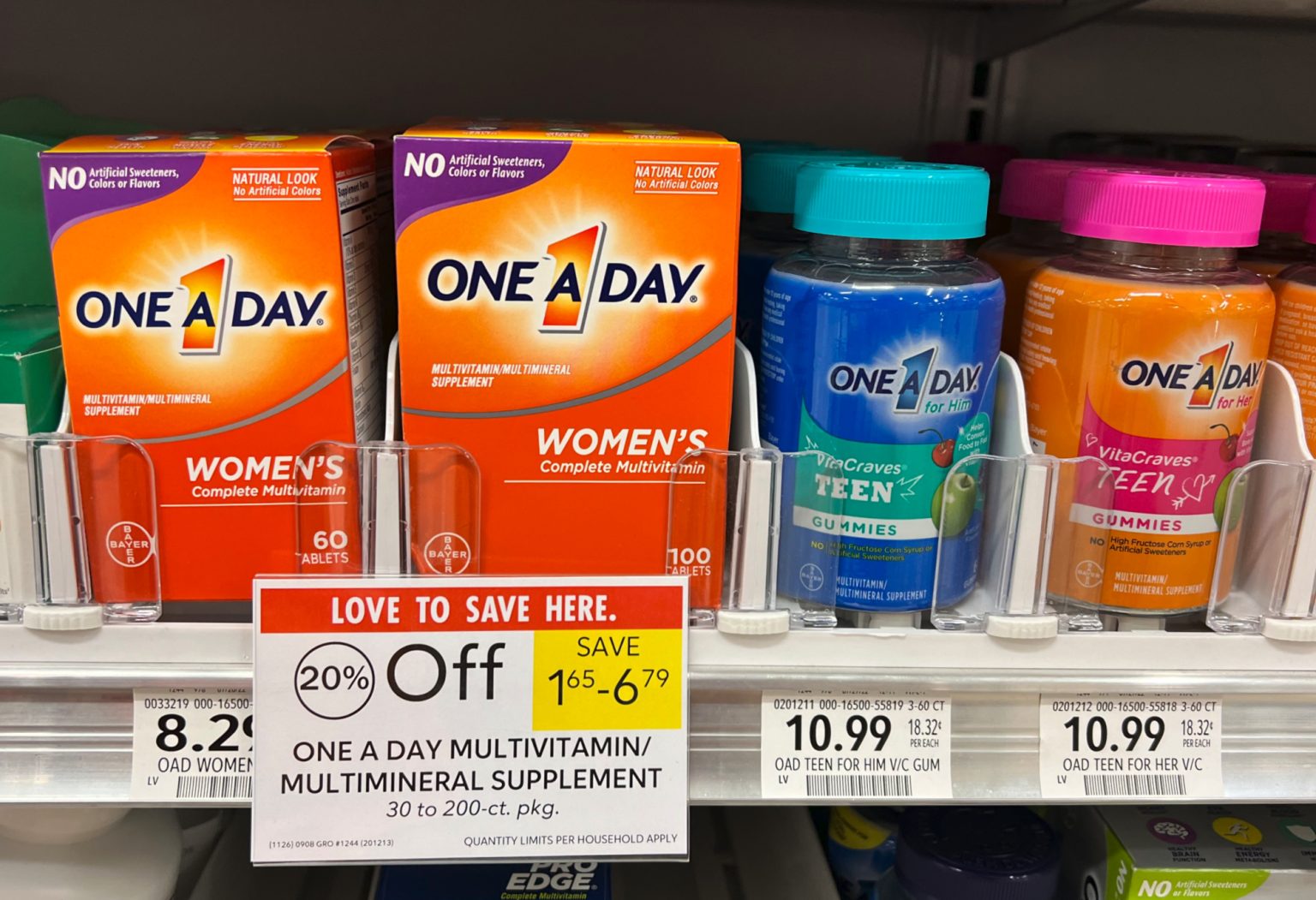 One A Day Vitamins As Low As $2.63 At Publix - iHeartPublix