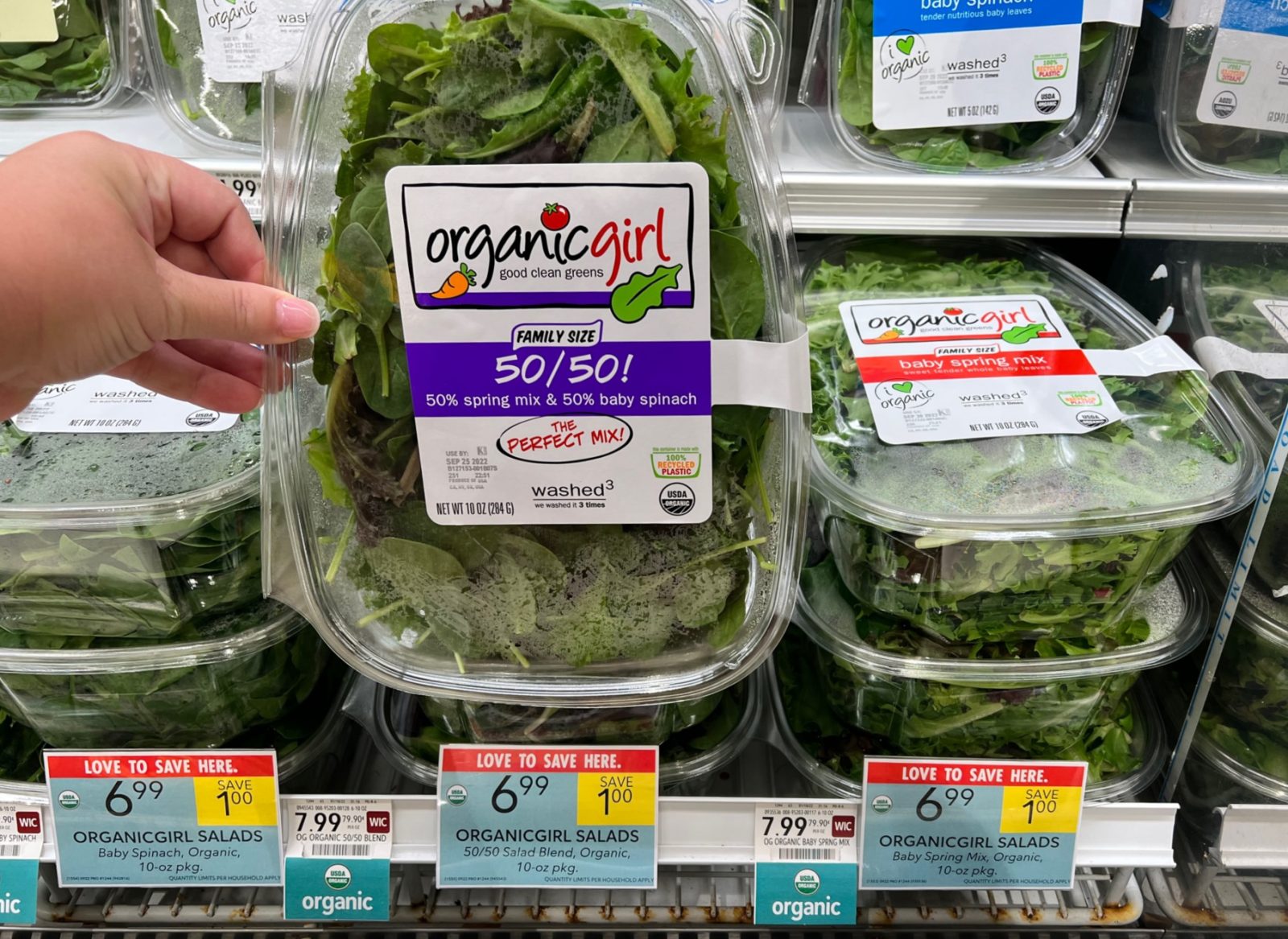 BIG Containers Of OrganicGirl Salad Just $4.99 At Publix (Regular Price ...