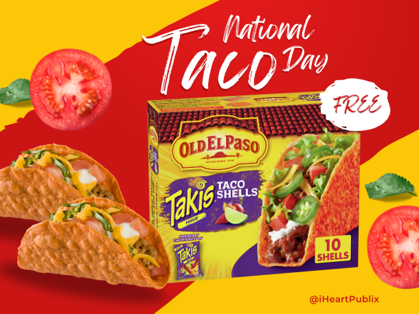 FREE Old El Paso™ Takis® Fuego Taco Shells! - iHeartPublix