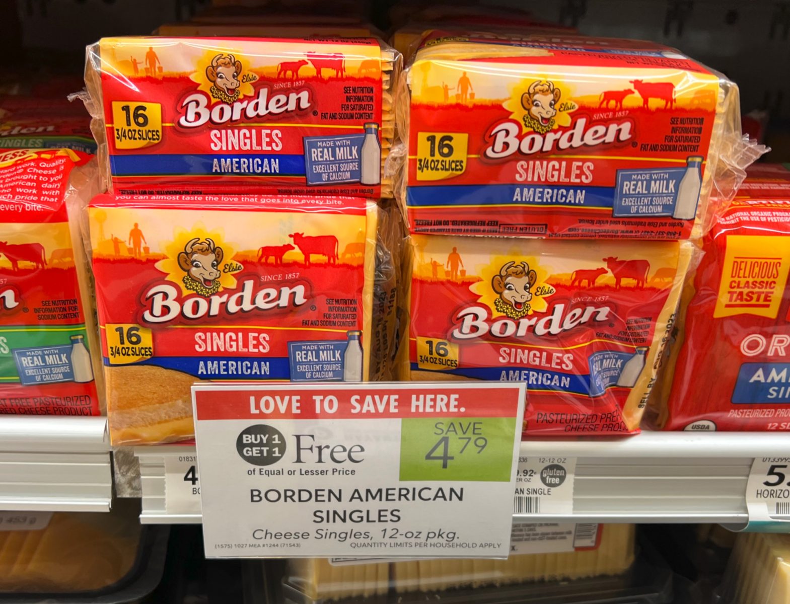 Borden Cheese Singles Just $1.40 Per Pack At Publix - iHeartPublix