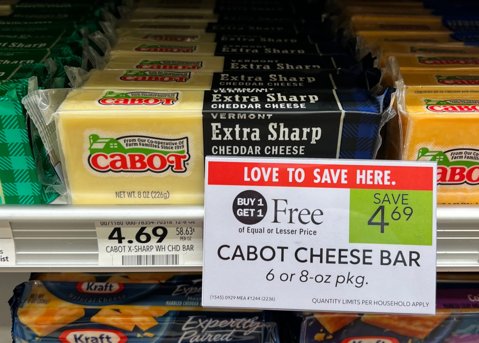 Cabot Cheese Bars Just $2.35 At Publix - iHeartPublix
