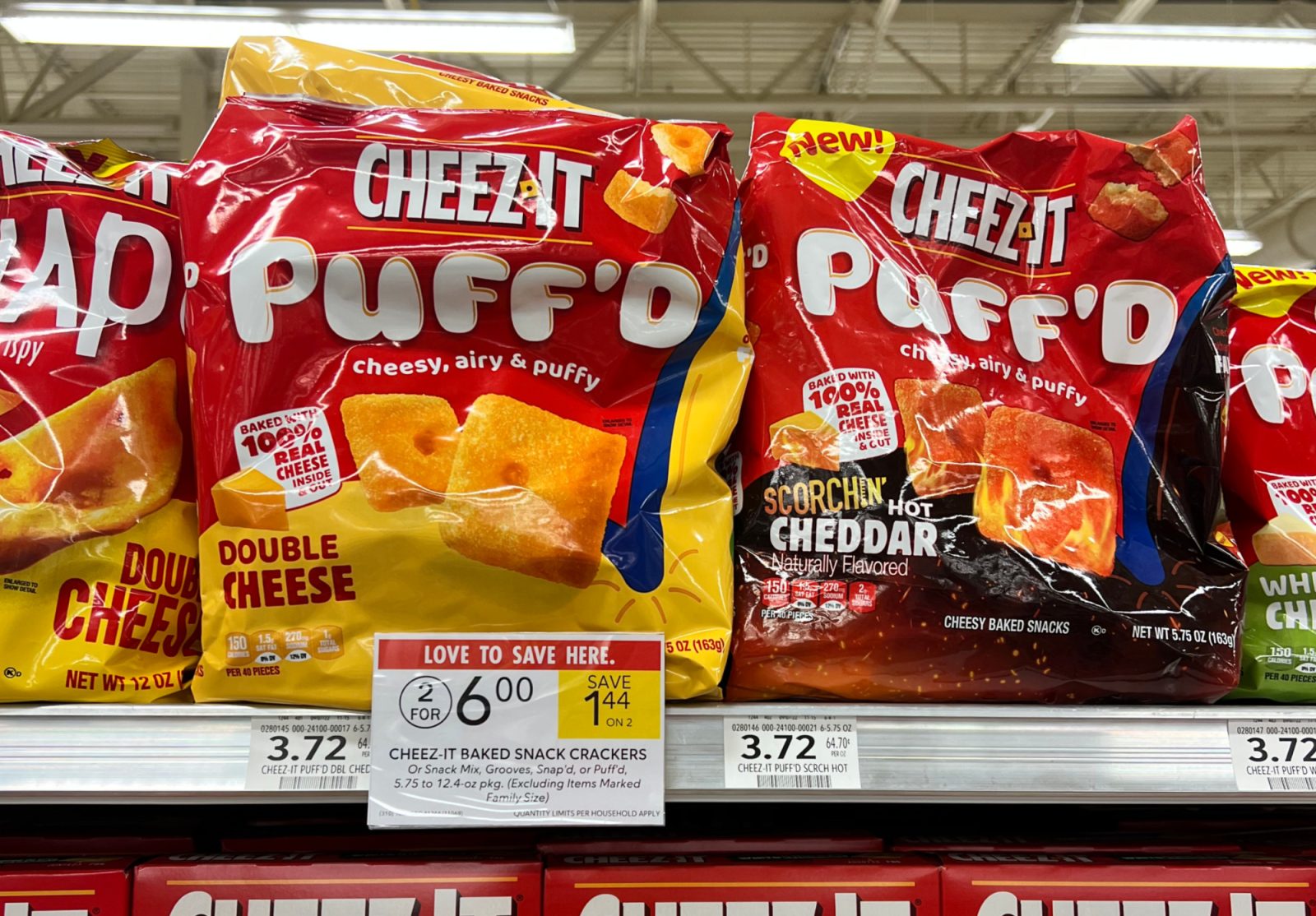 Cheez-It Puff’d Snacks Just $1.75 At Publix - iHeartPublix