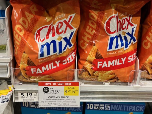 Get Family Size Bags Of Chex Mix For As Little As $2.35 Per Bag At ...