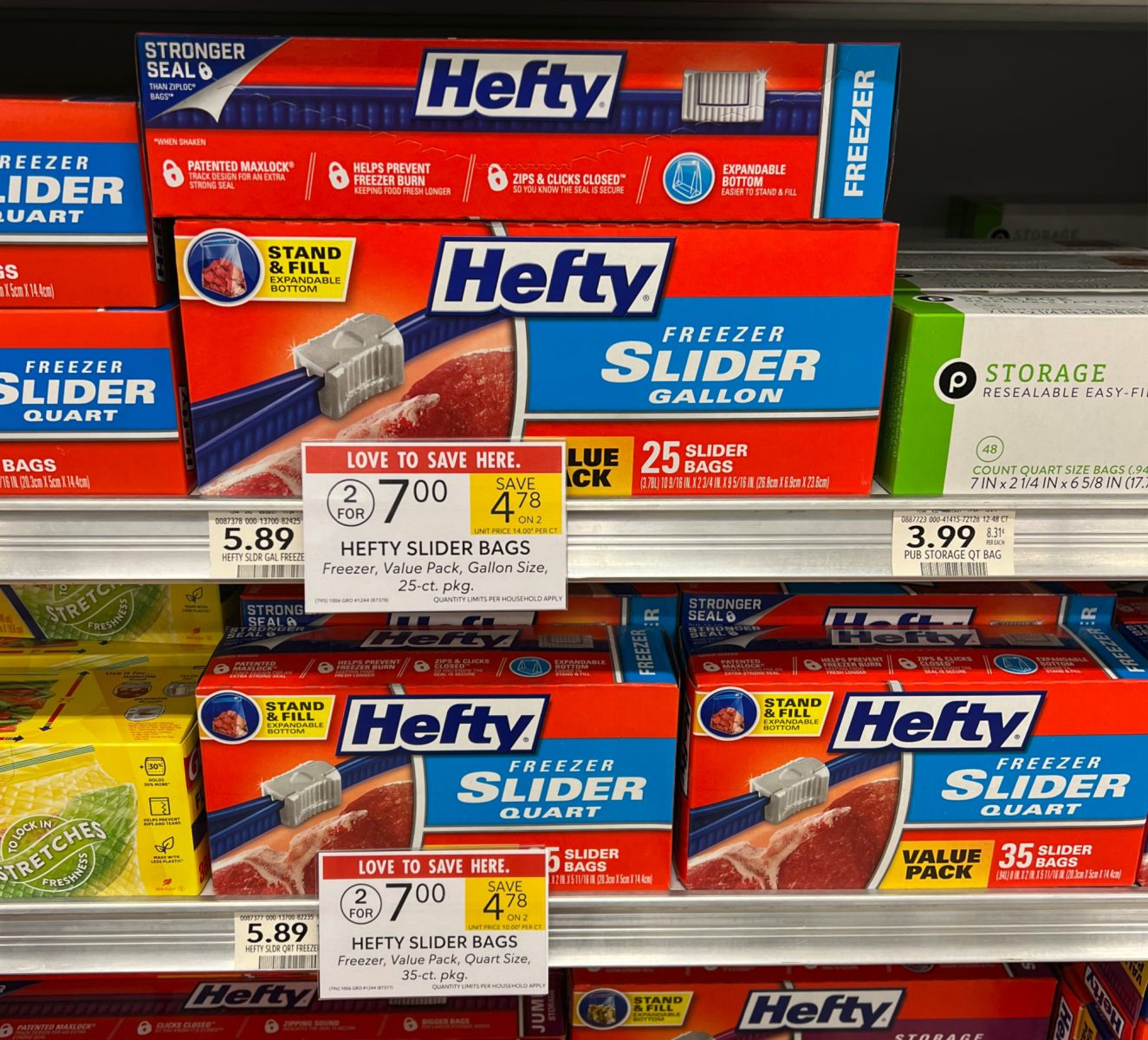 Hefty Slider Bags Just $2.75 At Publix – Less Than Half Price! - iHeartPublix