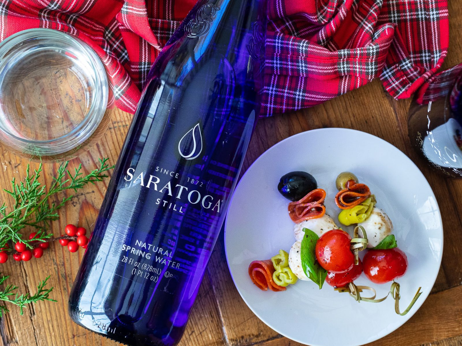 Bring Home Saratoga® Spring Water For Your Holiday Gatherings ...