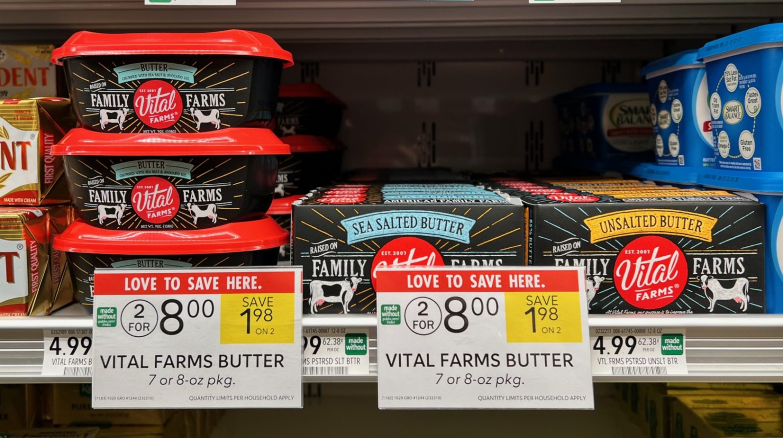 Vital Farms Butter Just $2 At Publix (Regular Price $4.99) - iHeartPublix