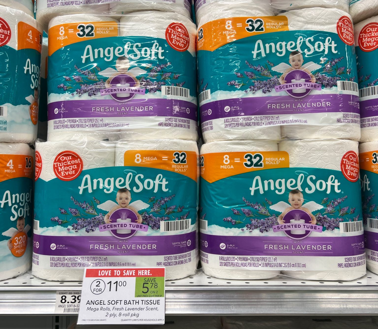 Angel Soft Bath Tissue As Low As $3 At Publix (Regular Price $8.39 ...