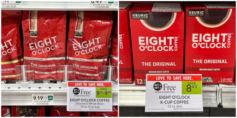 Awesome Deal On Eight O’Clock Coffee At Publix – Buy One Get One FREE ...