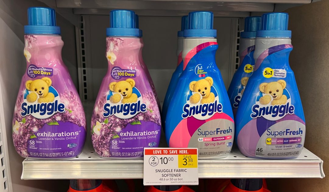 New Coupon Makes Snuggle Fabric Softener As Low As $2.50 At Publix ...