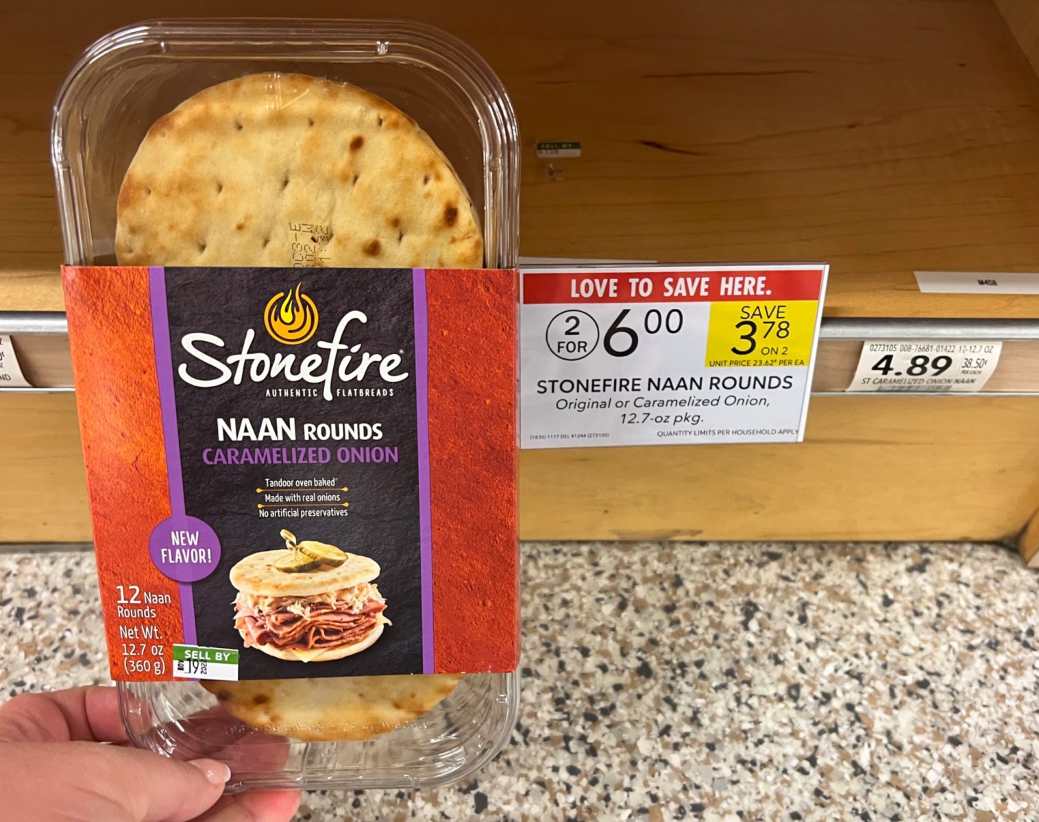 Stonefire Naan Rounds Just $2 At Publix (Regular Price $4.89 ...