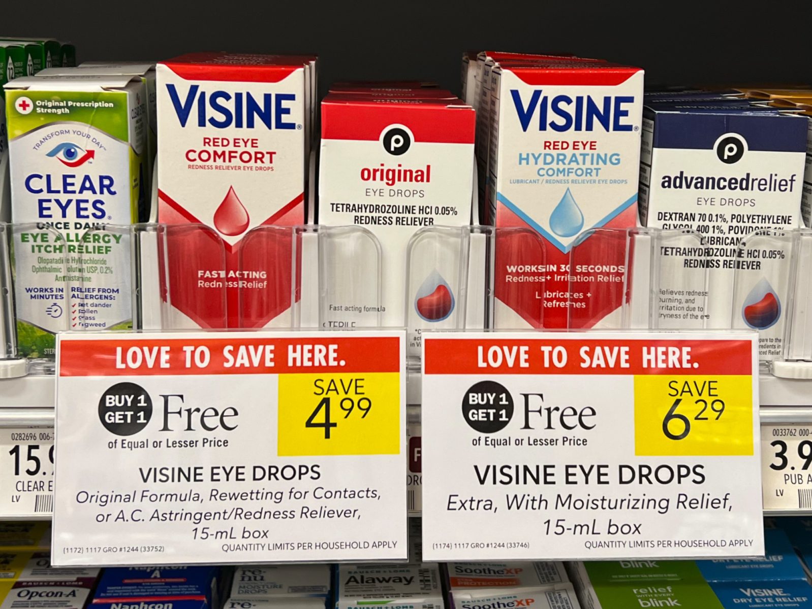 Get Visine Eye Drops As Low As $1.50 Per Bottle At Publix (Regular ...