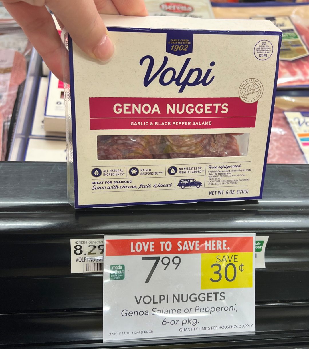 Grab Volpi Genoa Salame Or Pepperoni Nuggets For A Nice Price At Publix ...