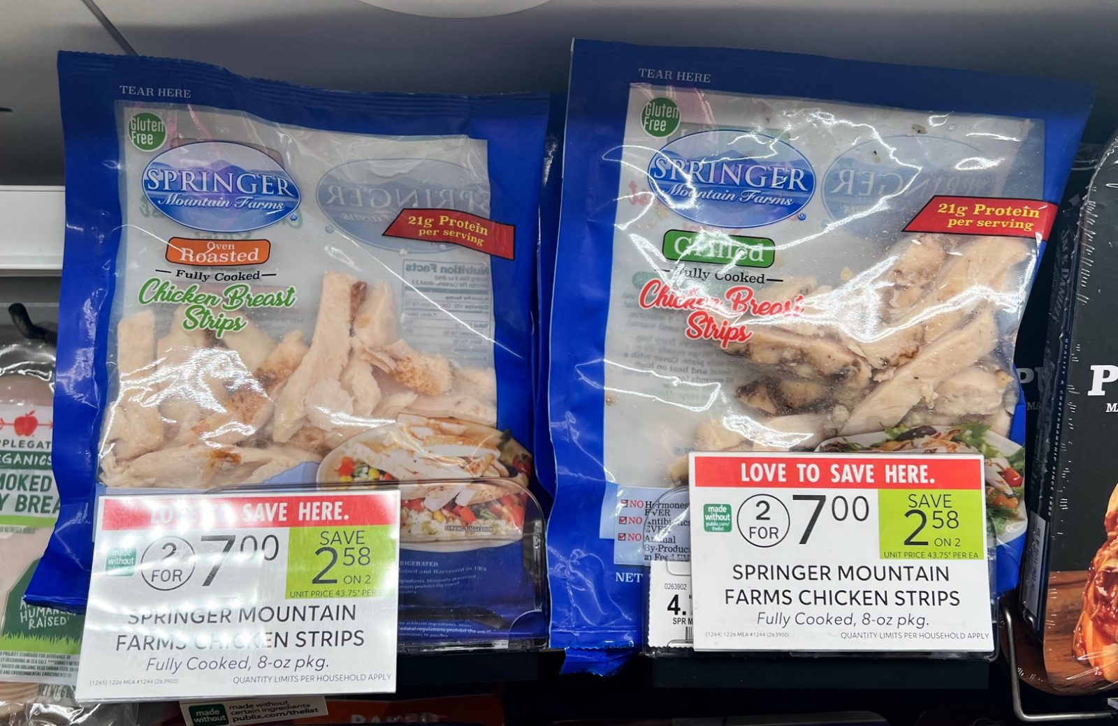 Springer Mountain Farms Chicken Strips As Low As $2 Per Bag At Publix ...