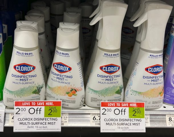 Get Clorox Disinfecting Multi-Surface Mist Refills For Just 99¢ At ...