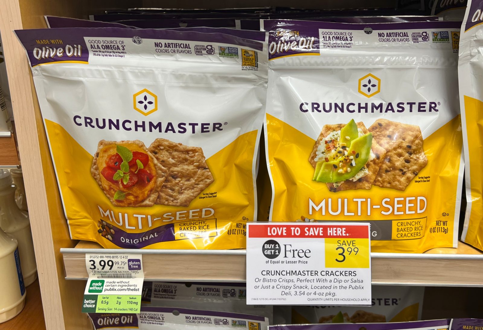 Crunchmaster Crackers As Low As FREE At Publix - iHeartPublix