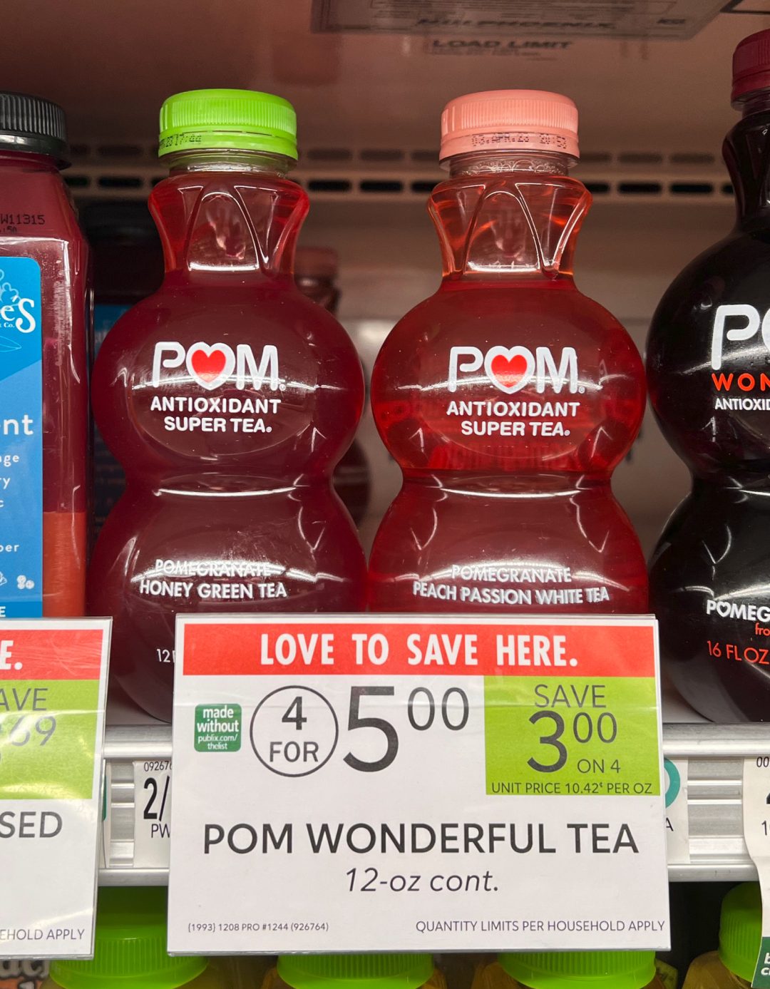 POM Wonderful Tea Just 75¢ At Publix - iHeartPublix
