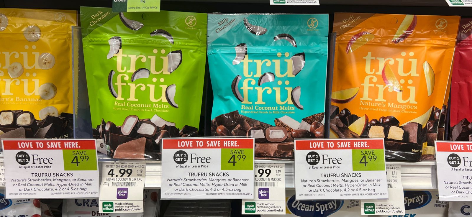TruFru Hyper Dried Snacks Just $2 Per Bag At Publix (Regular Price $4. ...