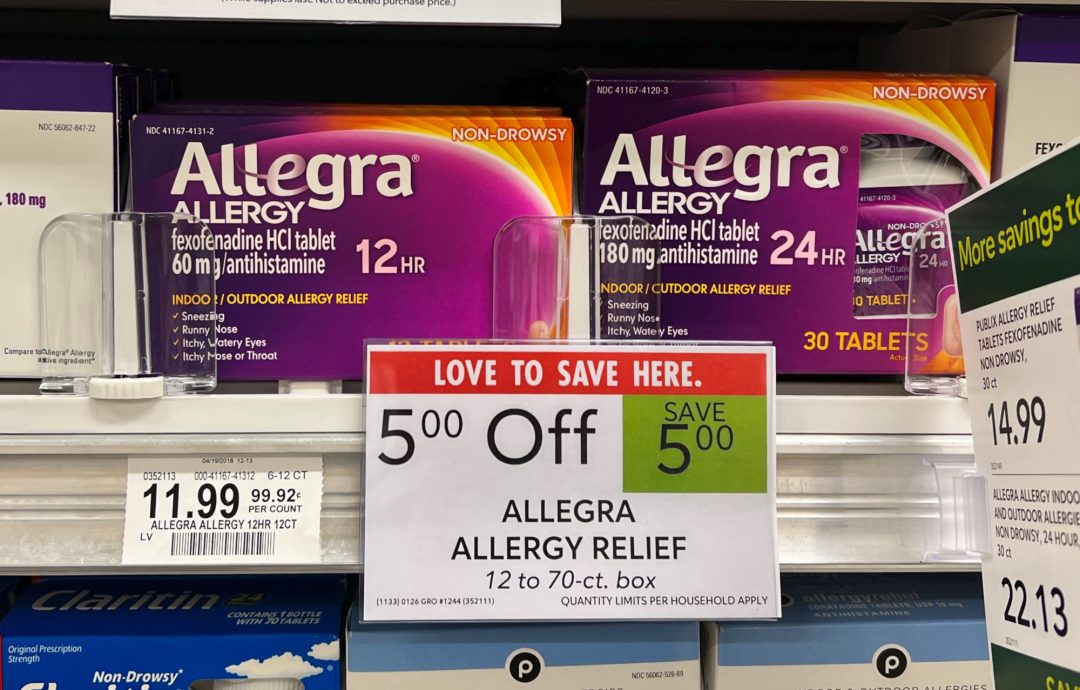 Get Allegra Allergy Relief As Low As $2.99 At Publix - iHeartPublix
