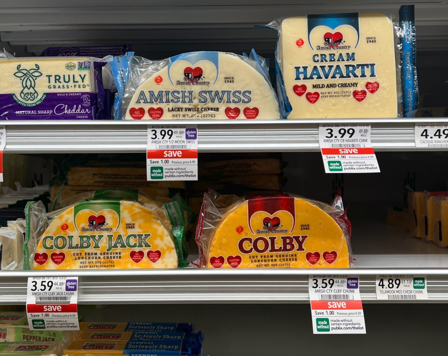 Get Amish Country Cheese As Low As $3.04 At Publix - iHeartPublix