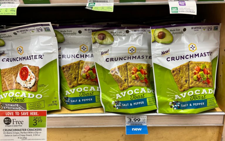 Crunchmaster Avocado Toast Crackers As Low As FREE At Publix - iHeartPublix