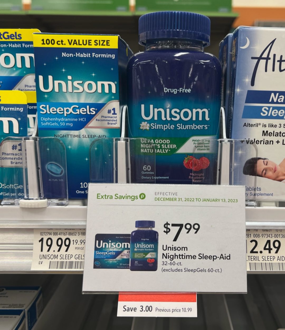 Get Unisom Simple Slumbers As Low As $3.99 At Publix (Regular Price $10 ...