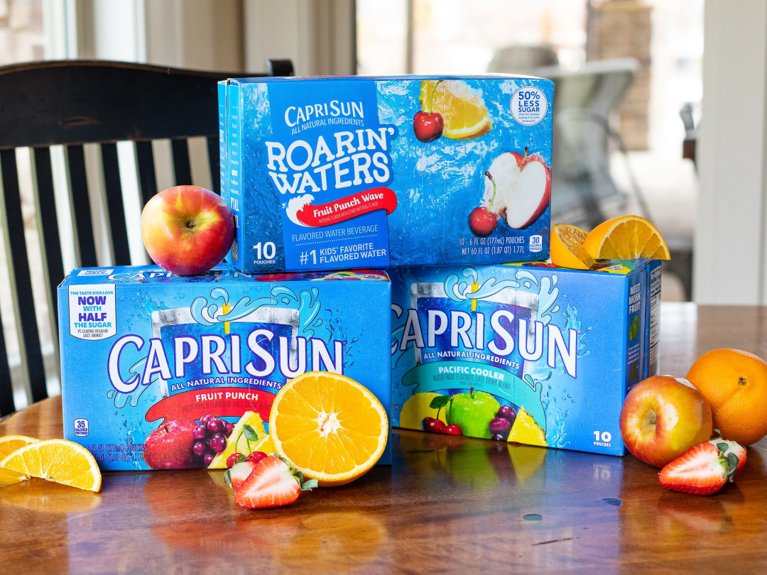 Stay Hydrated With Capri Sun Juice Drink And Roaring Waters – Buy Two ...