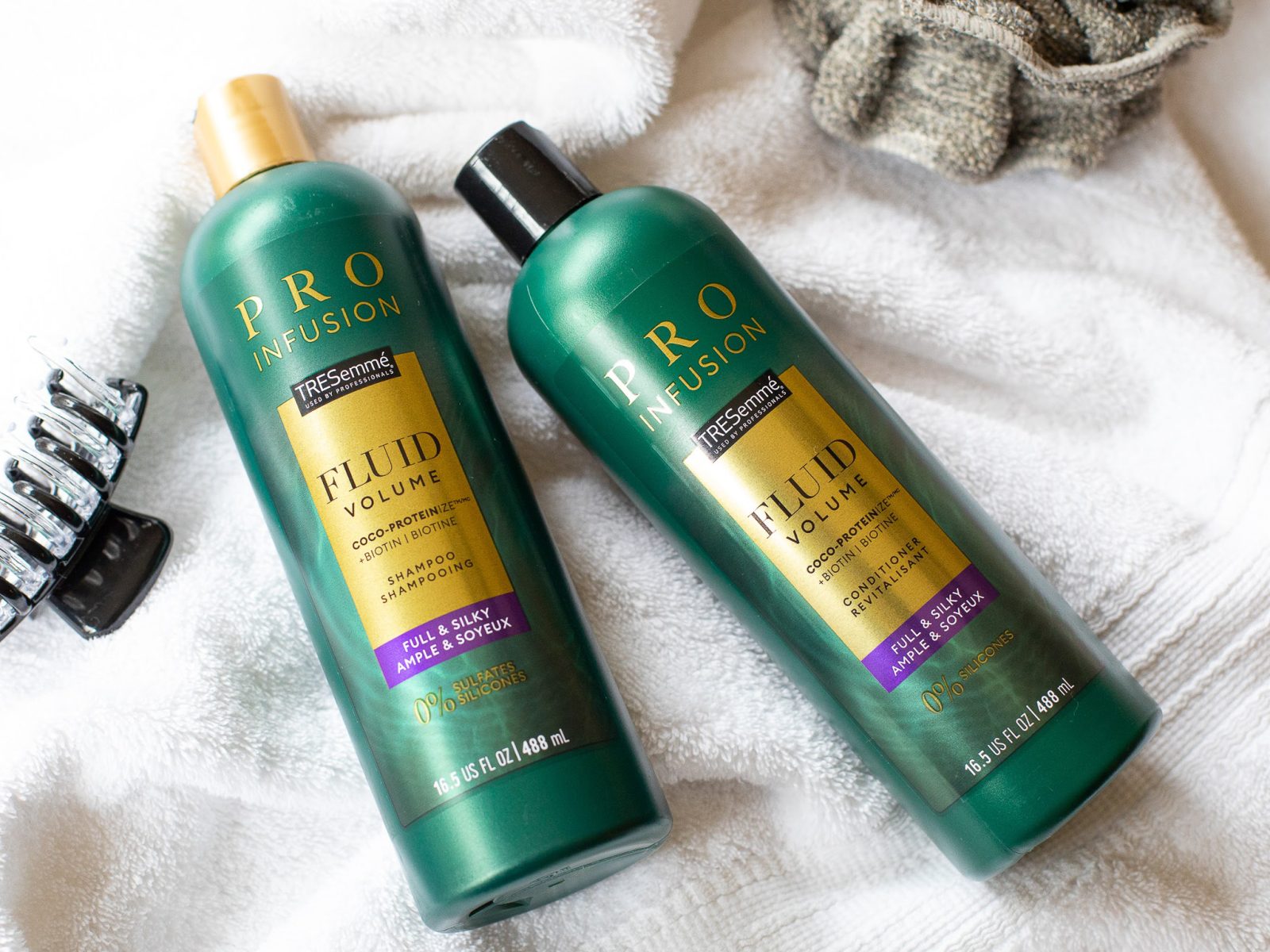 TRESemme Pro Infusion Shampoo And Conditioner Just $3.49 Per Bottle At ...