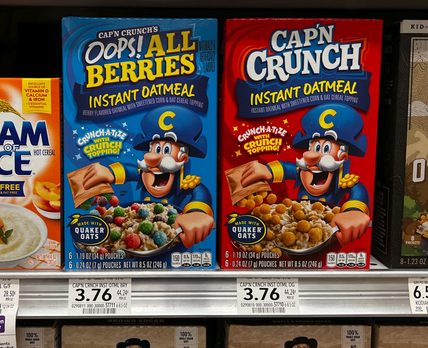 Cap’n Crunch Instant Oatmeal Just $1.76 At Publix - iHeartPublix