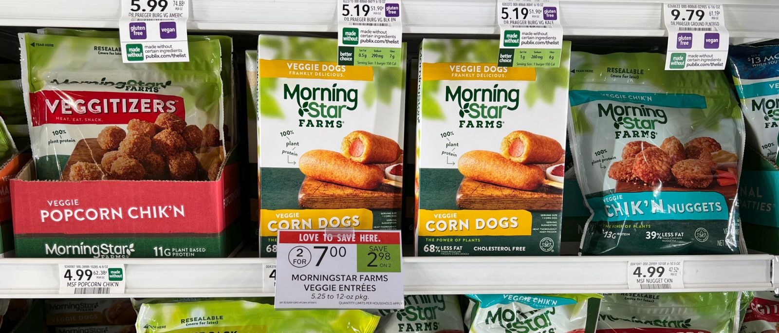 Get MorningStar Farms Veggie Entrees As Low As $1.25 At Publix ...