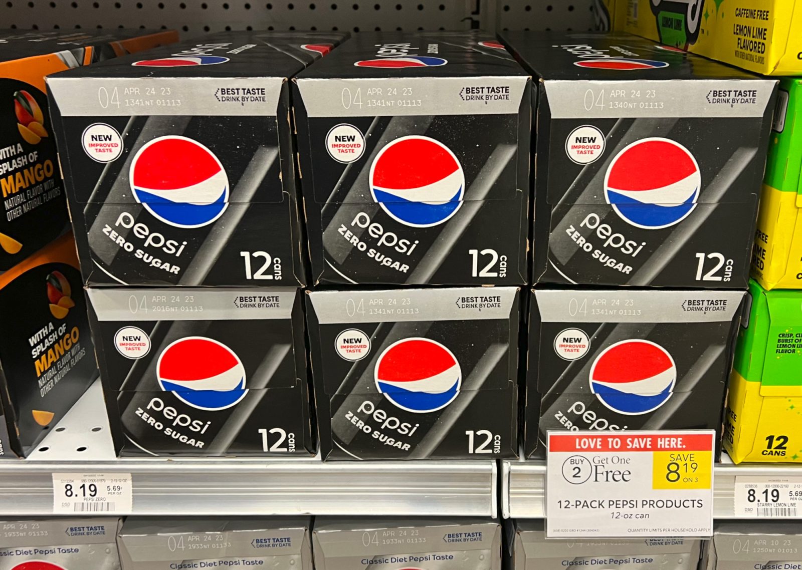 Pepsi Zero Sugar 12-Packs As Low As $3 At Publix - iHeartPublix