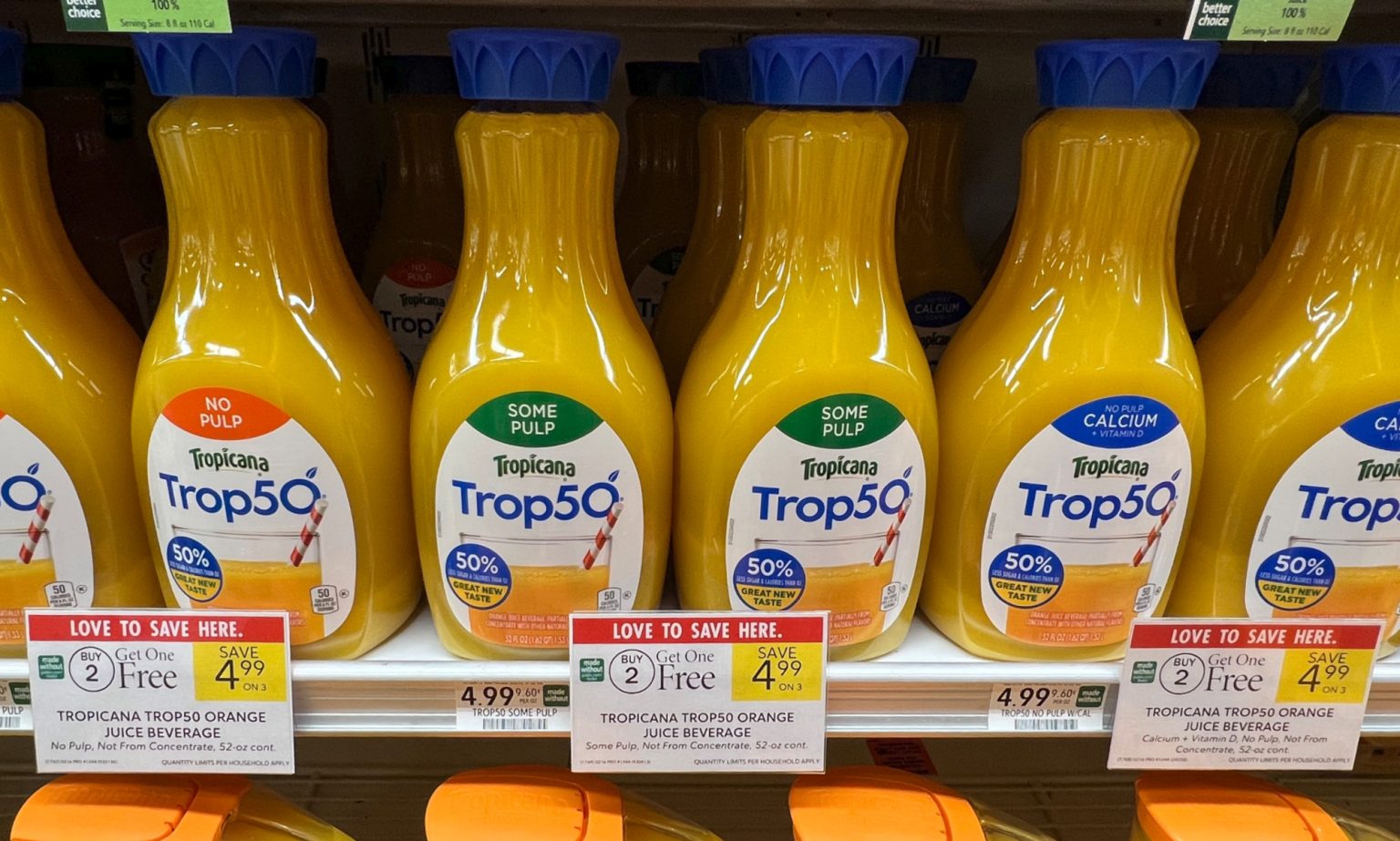Trop50 Orange Juice Just $2.33 Per Bottle At Publix - iHeartPublix