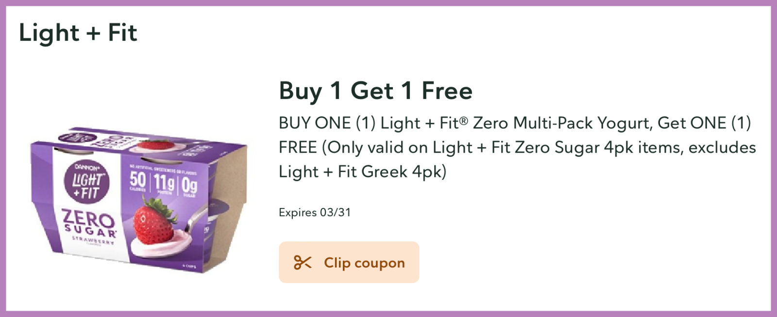 Get Your Daily Dose of Zero-Sugar Goodness with Light + Fit Zero Sugar ...