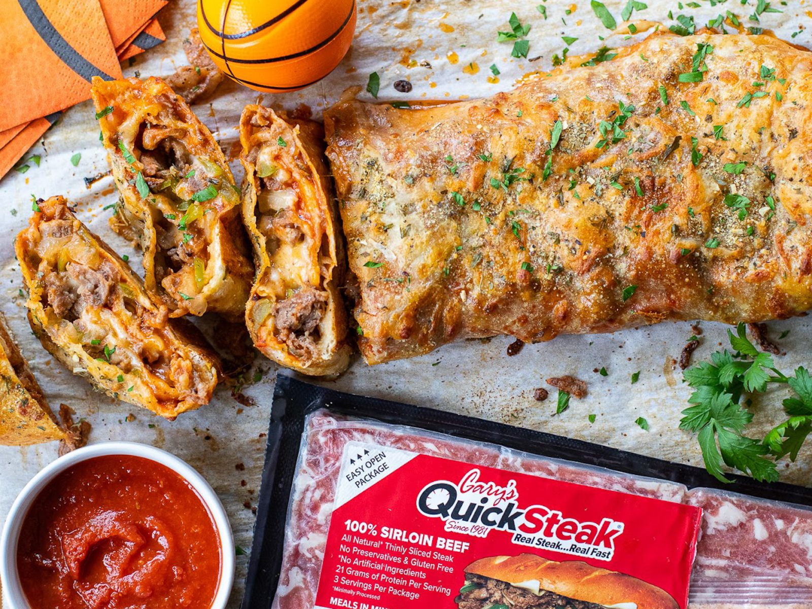 Pepper Steak Stromboli Is The Perfect March Madness Snack Made With ...