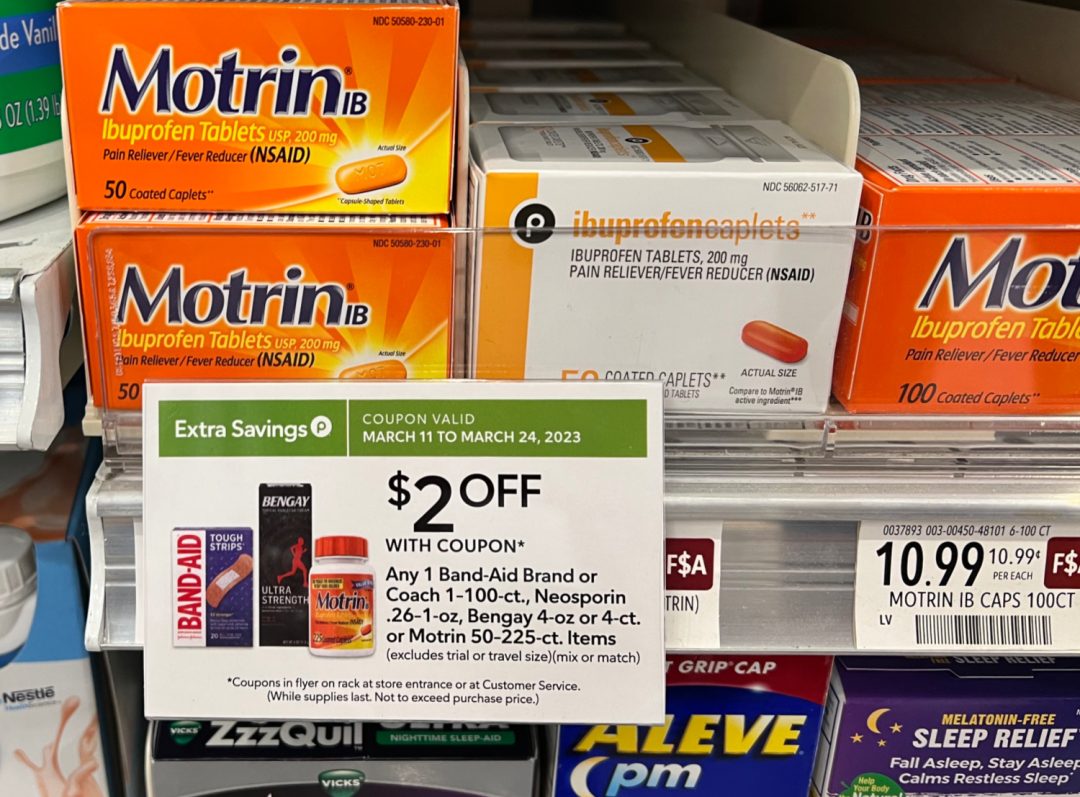 Nice Discount On Motrin At Publix - iHeartPublix