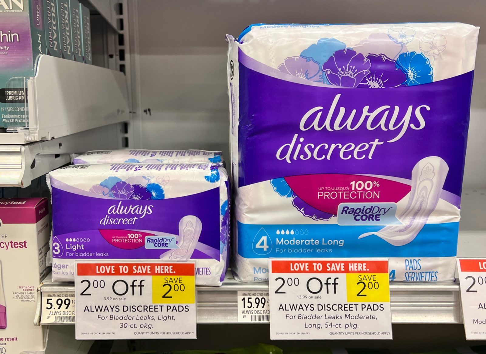 Always Discreet Pads As Low As 99¢ At Publix - iHeartPublix