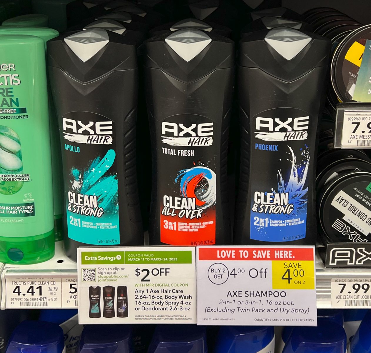 Axe Hair Care As Low As $1 Per Bottle At Publix - iHeartPublix