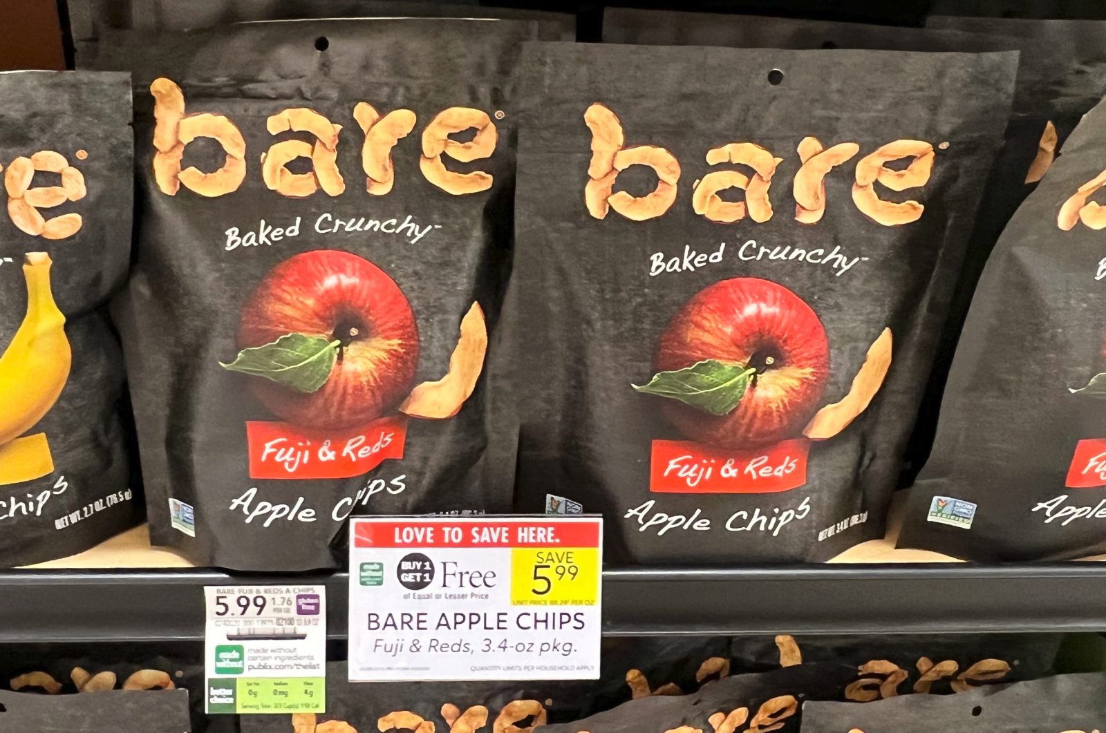 Bare Fruit Chips As Low As $2.50 At Publix - iHeartPublix