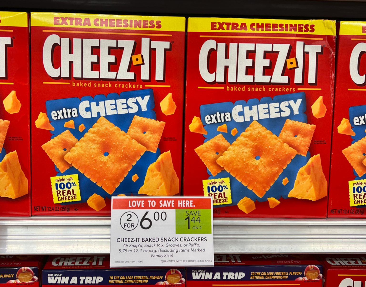 Cheez-It Snack Crackers Just $2 Per Box At Publix - iHeartPublix