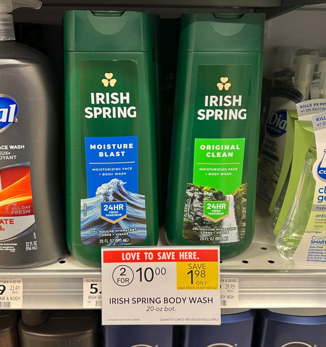 Irish Spring Body Wash As Low As $3.13 At Publix - iHeartPublix