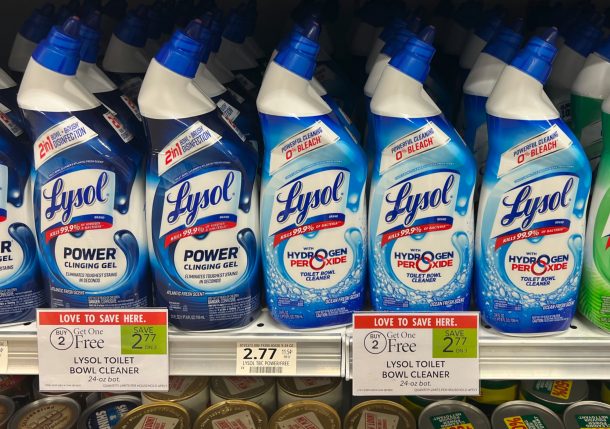 Lysol Toilet Bowl Cleaner As Low As 85¢ At Publix - iHeartPublix