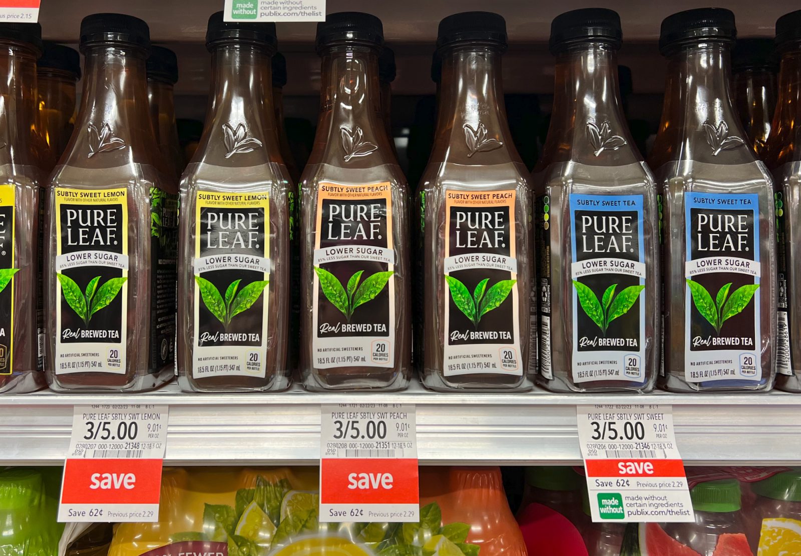 Get A FREE Bottle Of Subtly Sweet Pure Leaf Tea At Publix - iHeartPublix