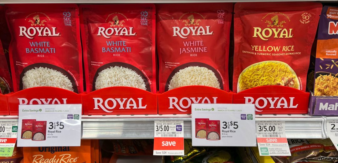 Get Royal Ready To Heat Rice As Low As 67¢ At Publix - iHeartPublix
