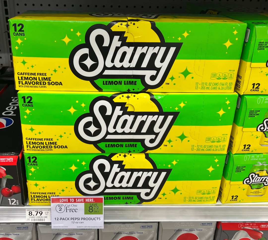 Starry Lemon Lime Soda 12-Packs Just $4.86 At Publix (Regular Price $8. ...