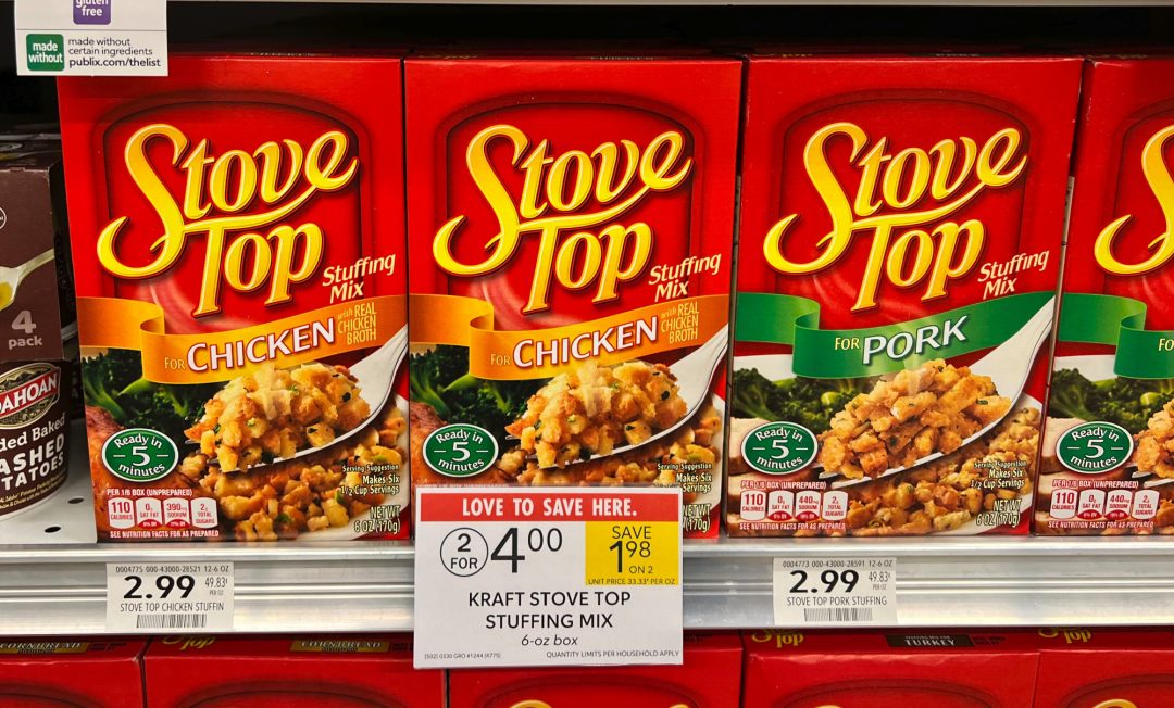 Stove Top Stuffing Mix Just $1.50 At Publix - iHeartPublix